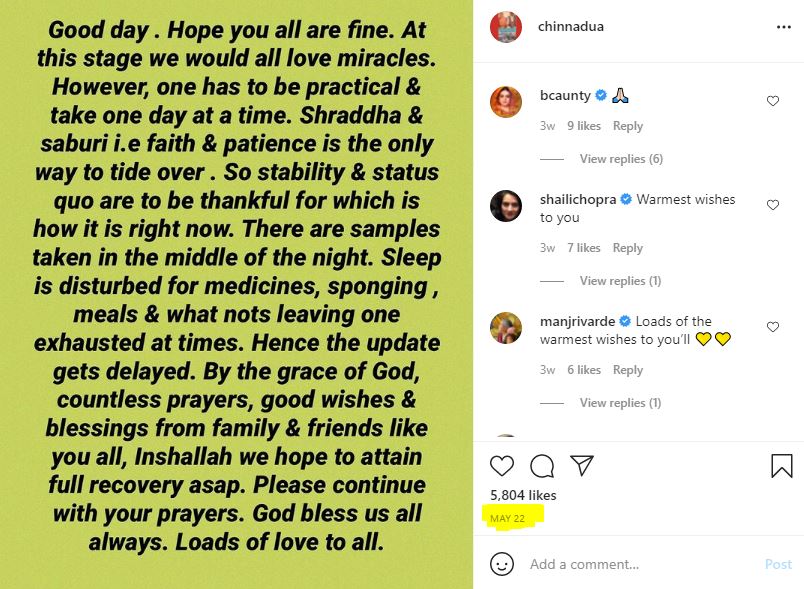 Padmavati Dua (Chinna Dua) Wiki, Bio & Facts About Vinod Dua's Wife