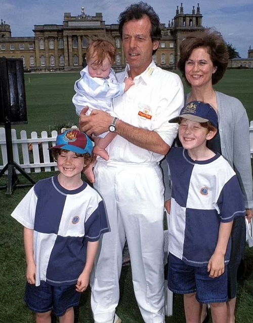 Hugh Laurie And Family