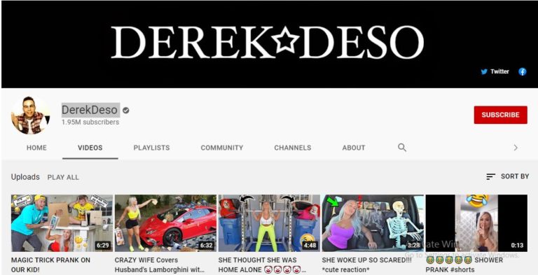 Derek Deso Net worth: How Rich is American YouTuber Derek Deso?