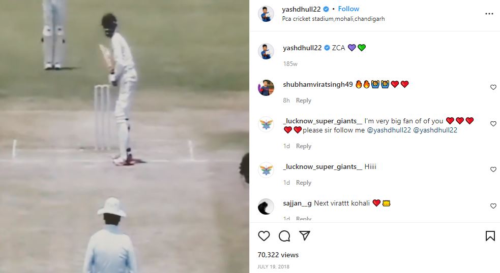 Yash Dhull Wiki [Cricketer] Biography, Height Age, Parents, Girlfriend ...