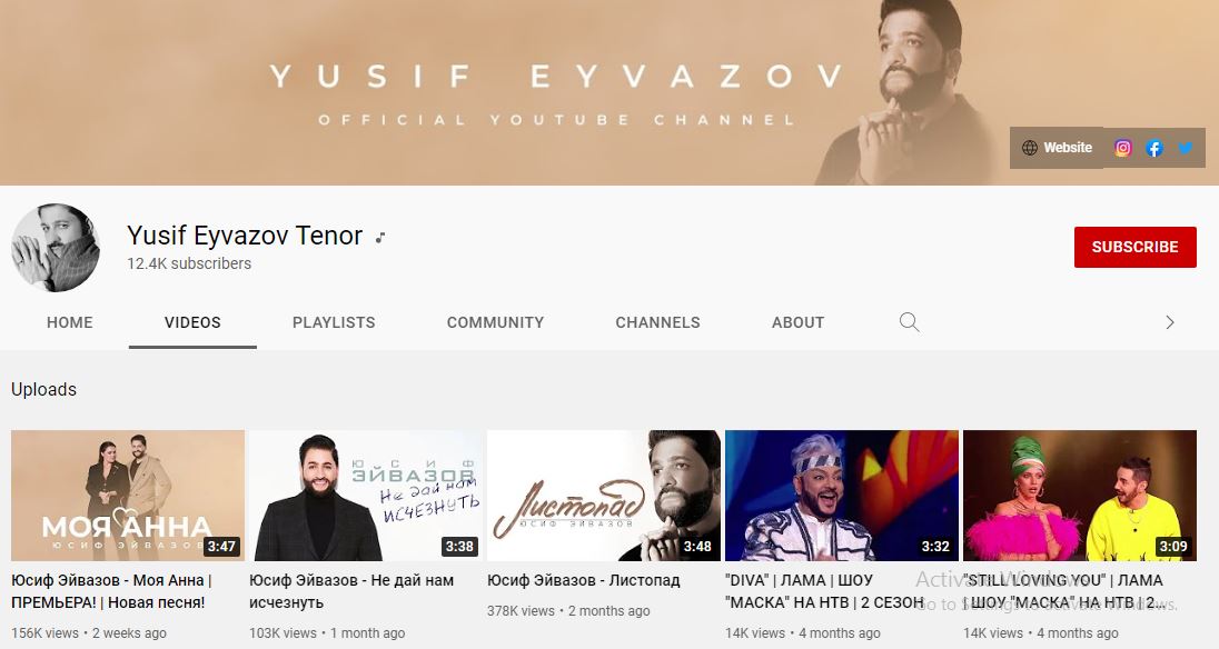 Who is Yusif Eyvazov? Wiki, Biography, Net worth, Wife, Age, Kids ...
