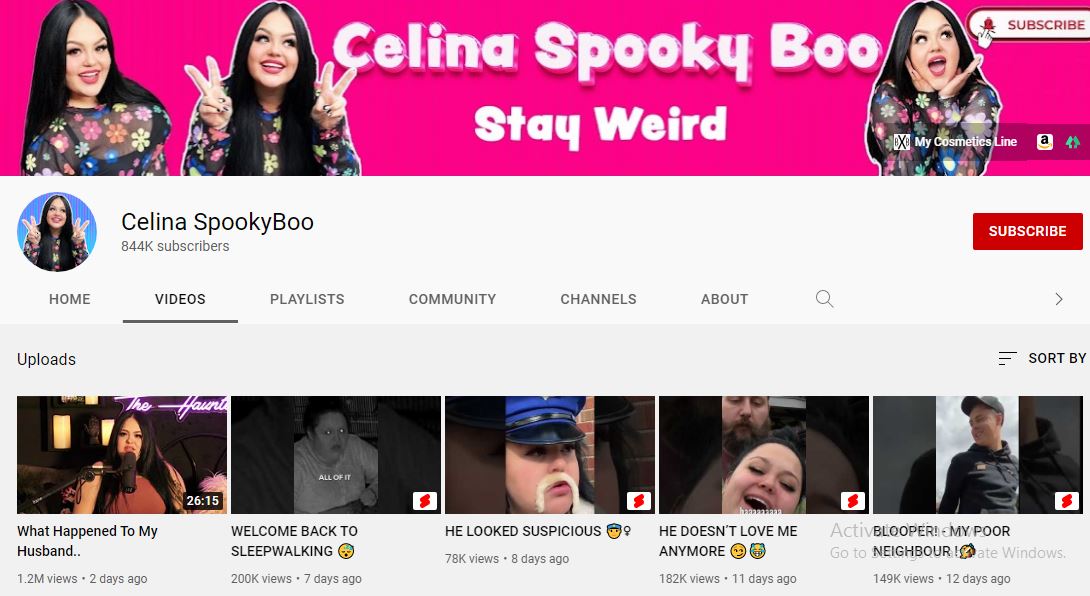 Celina Spooky Boo [Celina Myers] Wiki, BIO, Age, Husband, Parents, Net ...