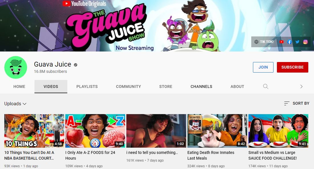 Guava Juice Age, Height, Wiki, Biography, Net worth, Parents, Ethnicity ...