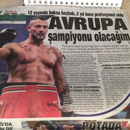 Musa Askan Yamak (Boxer) Wiki, Biography, Age, Height, Wife, Kids ...