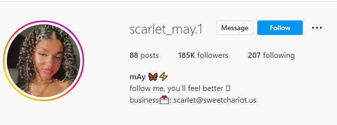 Scarlet May Wiki (Deaf Tiktok) Biography, Height, Age, Boyfriend ...