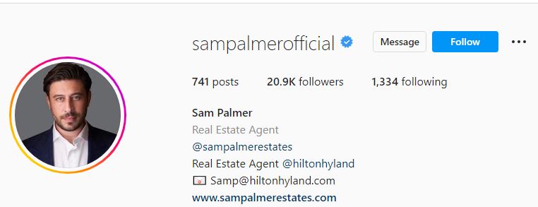 Who is Sam Palmer? Wiki, Biography, Net Worth, Age, Wife, Height ...