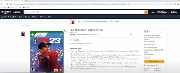 PGA TOUR 2K23 Release Date, Price, Time, Features, Gameplay, News ...