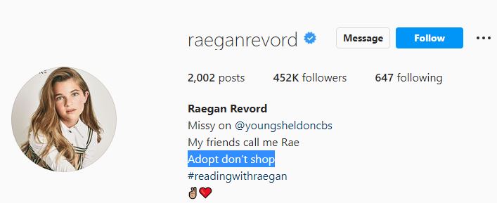 Raegan Revord: Wiki, Biography, Age, Height, Parents, Boyfriend ...