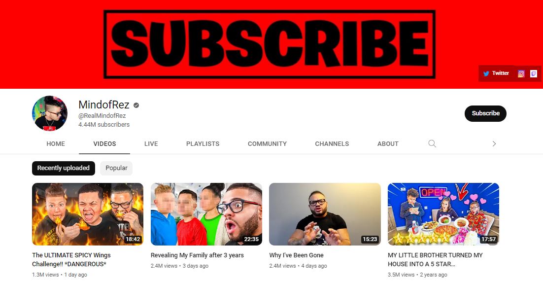 MindofRez (YouTuber) Wiki, Biography, Age, Height, Girlfriend, Parents ...