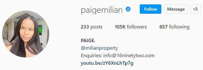 Who is Paige Milian? Wiki, Biography, Height, Husband, Children, Family ...
