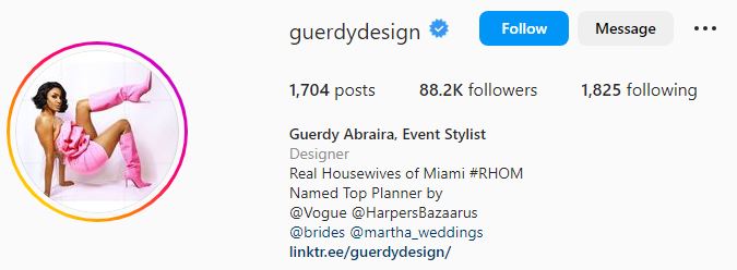 Who is Guerdy Abraira? Wiki, Age, Height, Husband, Family, Ethnicity ...