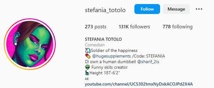 Stefania Totolo Wiki - Height, Weight, Biography, Partner, Family, Net ...