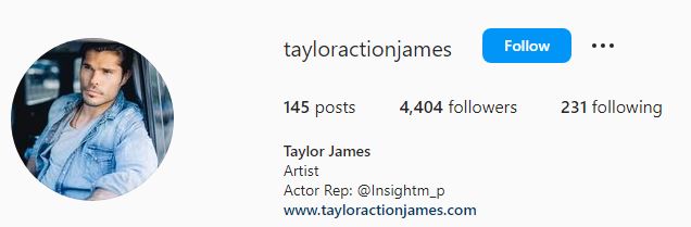Taylor James: Biography, Wiki, Net Worth, Wife, Height, Age, Net Worth ...