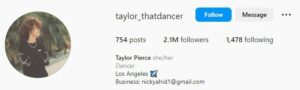 Who is Taylor Pierce? Wiki, Biography, Net worth, Boyfriend, Family ...
