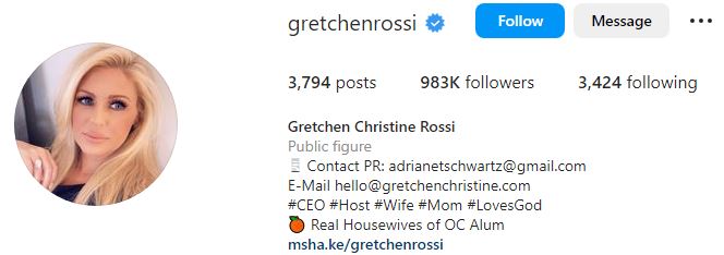 Gretchen Rossi Wiki - Biography, Net Worth, Age, Spouse, Kids, Family ...