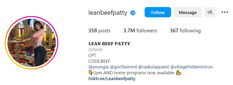 Who is Lean Beef Patty? Wiki, Birthday, Boyfriend, Parents, Height, Net ...