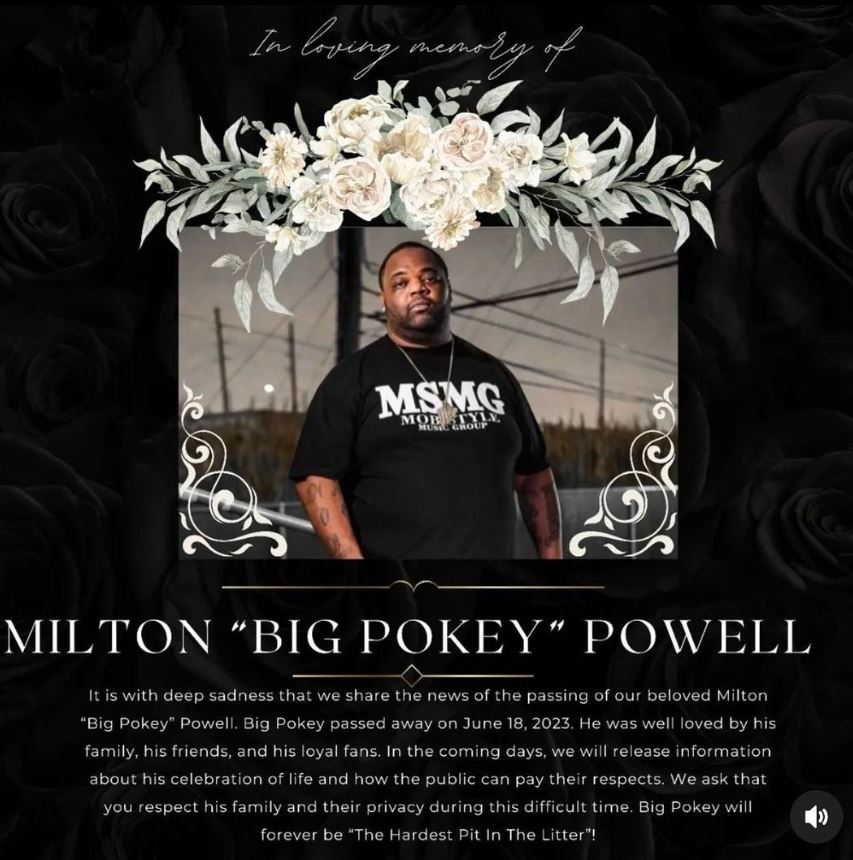 Big Pokey Death Cause Revealed, Obituary: How did Big Pokey die?
