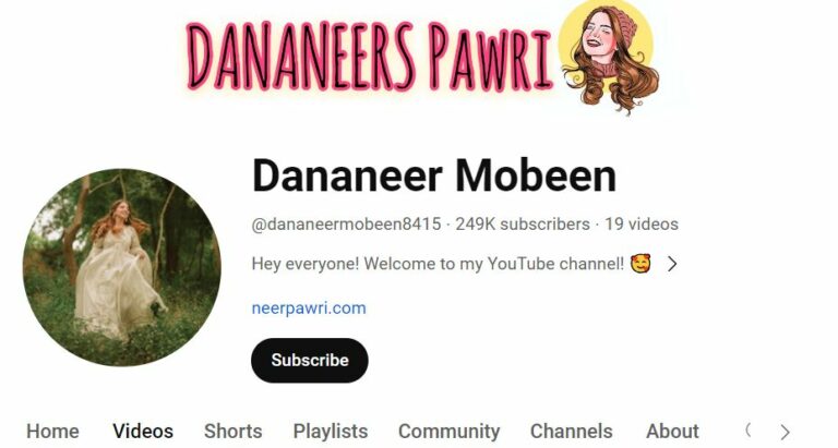 Dananeer Mobeen (Pawri Girl) Wiki: Age, Height, Husband, Family, BIO ...