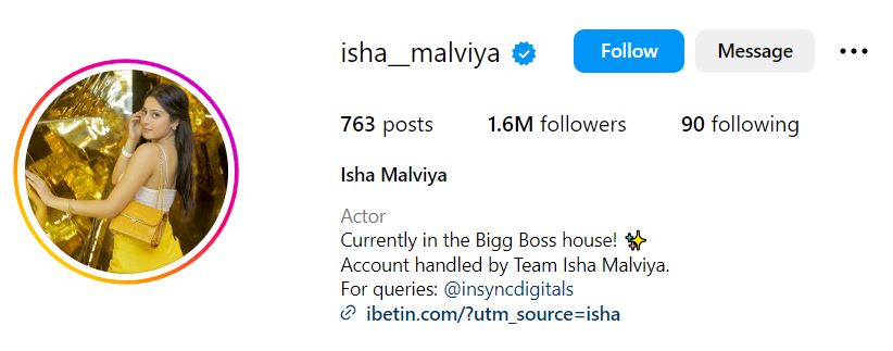 Who is Isha Malviya? Biography, Wiki, Age, Boyfriend, Parents, Height ...