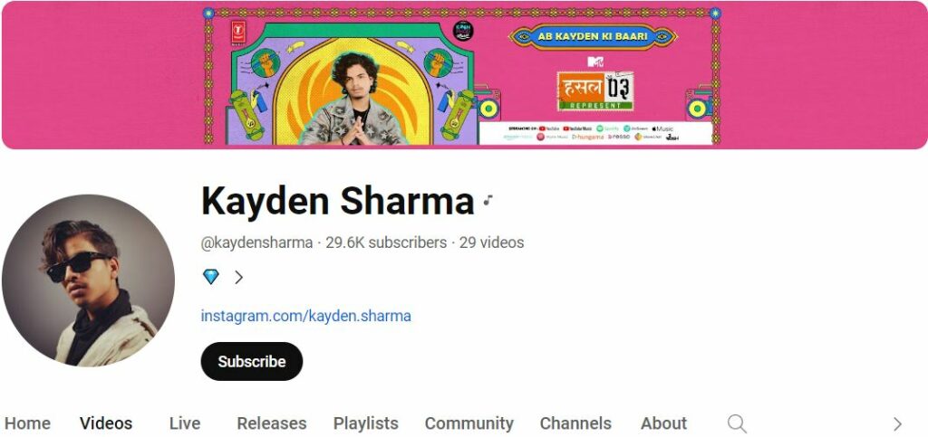 Kayden Sharma Age, Wiki, Birthday, Girlfriend, Height, Parents ...