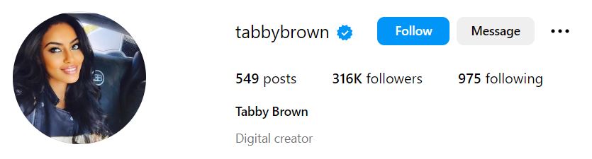 Tabby Brown Age, Ethnicity, Wiki, Husband, Family, Height, Net Worth ...