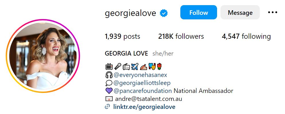Who is Georgia Love? Wiki, Biography, Husband, Kids, Net Worth, Age ...