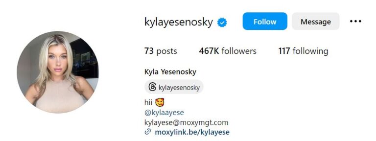 Who is Kyla Yesenosky? Wiki, Age, Net Worth, Height, Family, Boyfriend ...