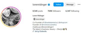 Who is Loren Ridinger? Wiki, Age, Net Worth, Husband, Family, Height, BIO