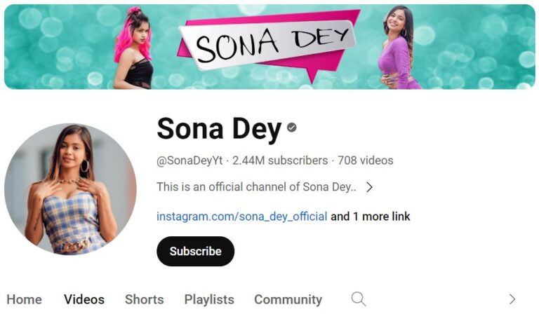 Who is Sona Dey? Wiki, Age, Caste, Parents, Husband, Height, Biography