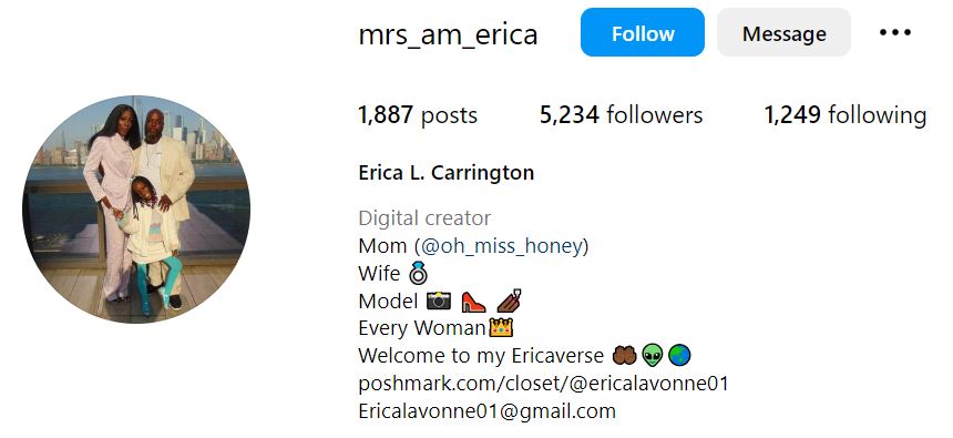 Erica L. Carrington Wiki, Biography, Age, Family, Boyfriend, Height ...