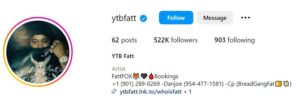 Who is YTB Fatt? Wiki, Age, Net Worth, Height, Parents, Girlfriend, BIO