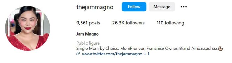 Who is Jam Magno? Biography, Wiki, Real Name, Age, Husband, Family, Net ...