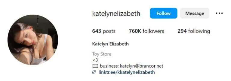 Who Is Katelyn Elizabeth (TikTok Star)? Wiki, Age, Height, Boyfriend ...