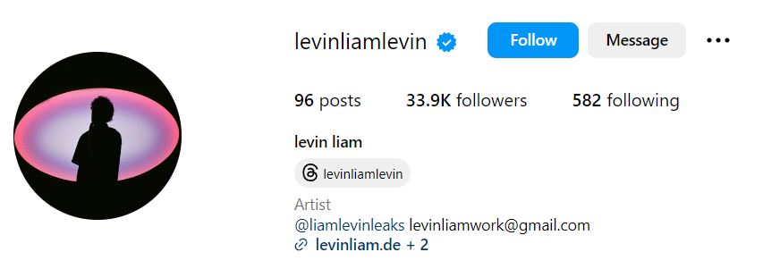 Who is Levin Liam? Wiki, Biography, Age, Height, Family, Girlfriend & More