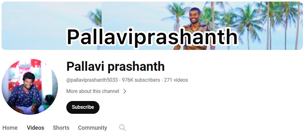 Meet Pallavi Prashanth: Biography, Wiki, Age, Wife, Family, Caste ...