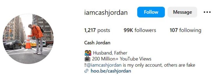Cash Jordan Wiki, Biography, Age, Height, Net Worth, Wife, Family & More