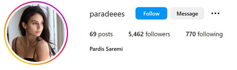 Who Is Pardis Saremi? Wiki, Age, Height, Parents, Ethnicity, Boyfriend ...