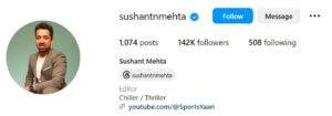 Who Is Sushant Mehta? Age, Wife, Wikipedia, Net Worth, Family & BIO