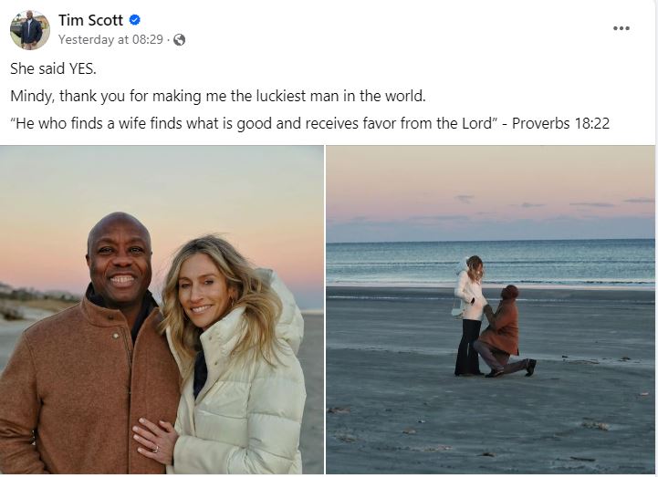 Tim Scott Height, Weight, Age, Wife, Children, Girlfriend, Family ...