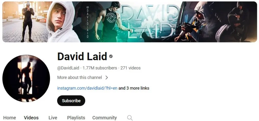 Who Is David Laid (Fitness Youtuber)? Height, Weight, Age, Wiki ...