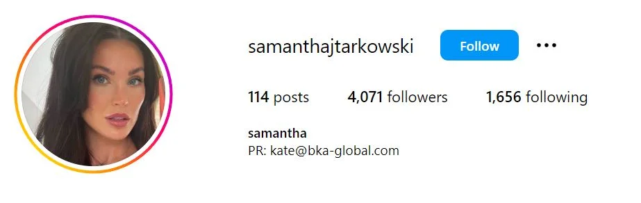 Who Is Samantha Tarkowski? Wiki, Age, Height, Net Worth, Family & BIO ...
